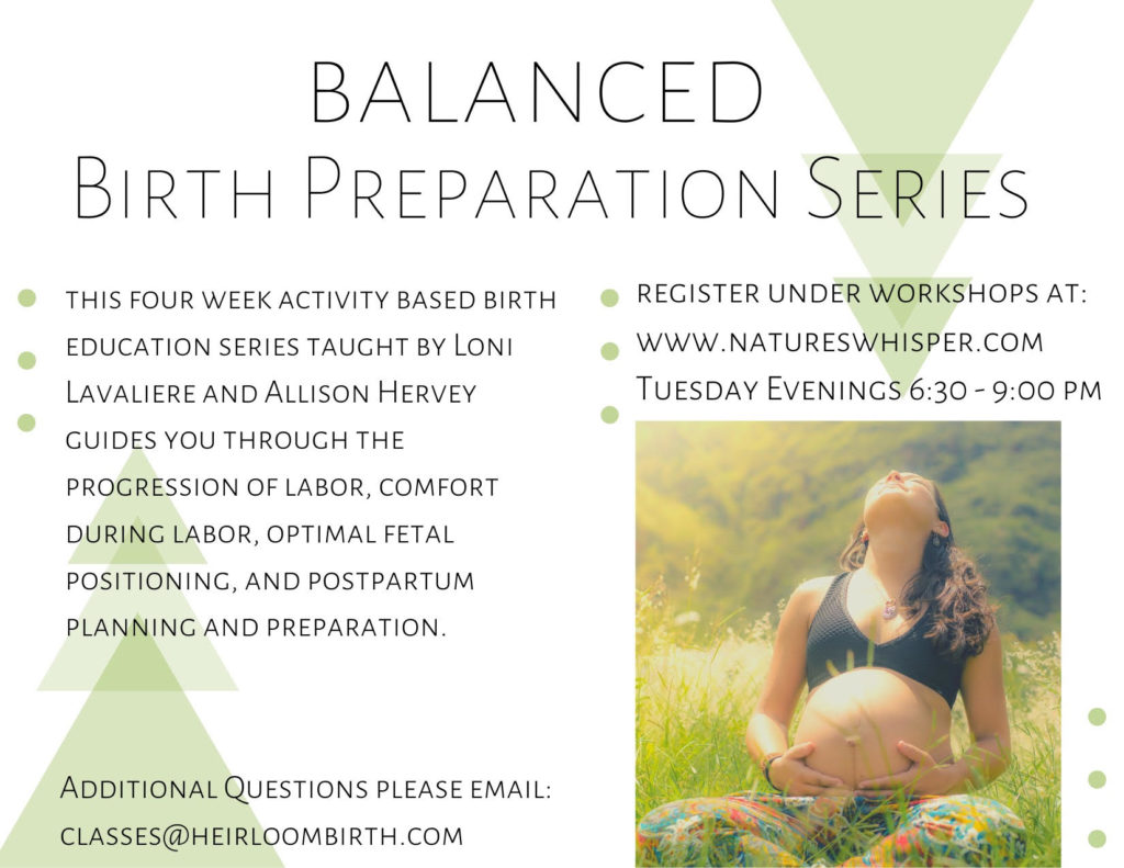 Balanced Birth Prep Series - San Diego Midwife – Brooke Ray Midwifery